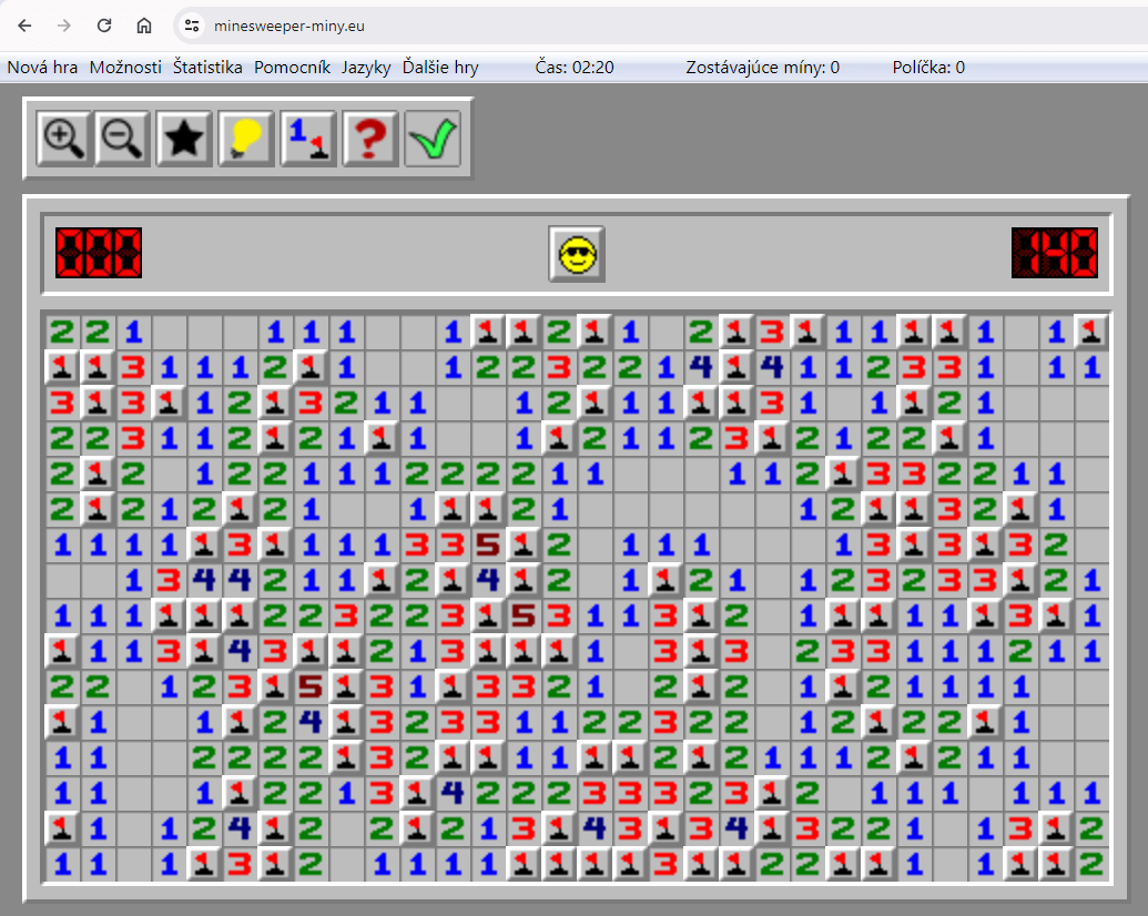 Míny | Minesweeper | Hrajte online
